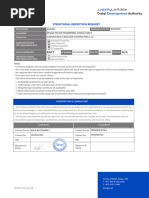 Dda Inspection Form + Checklist | PDF