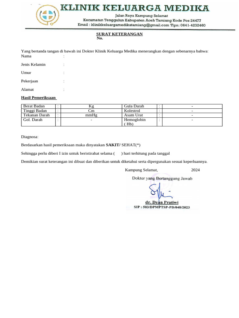 Surat Buk Diana Revisi Pake Cap | PDF