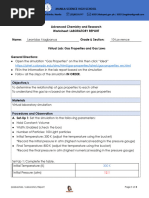 Virtual Lab Activity On Gas Properties Answer Key | PDF | Gases ...