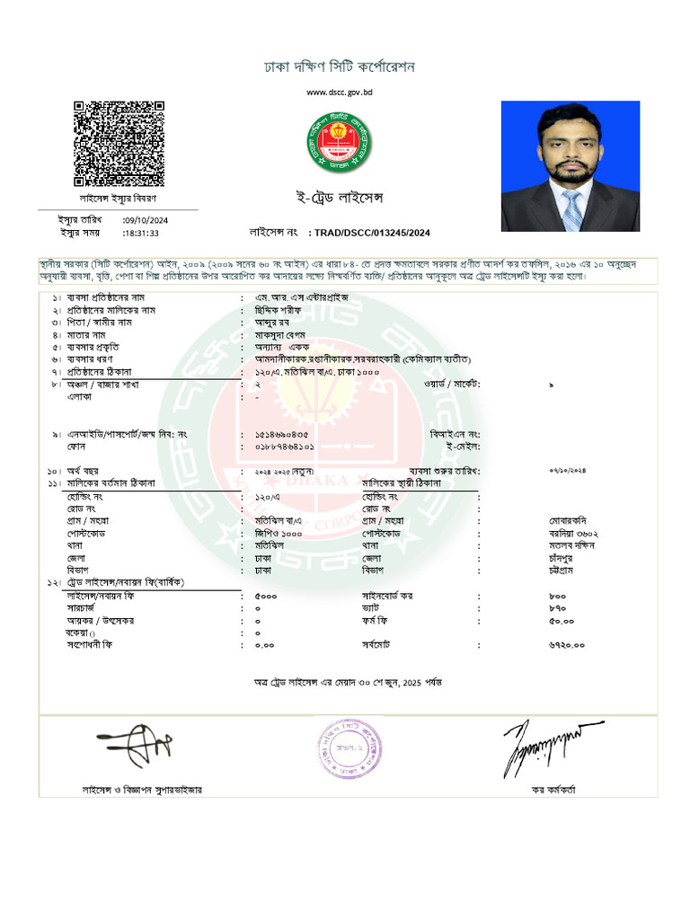 Seddik Trade Registration | PDF