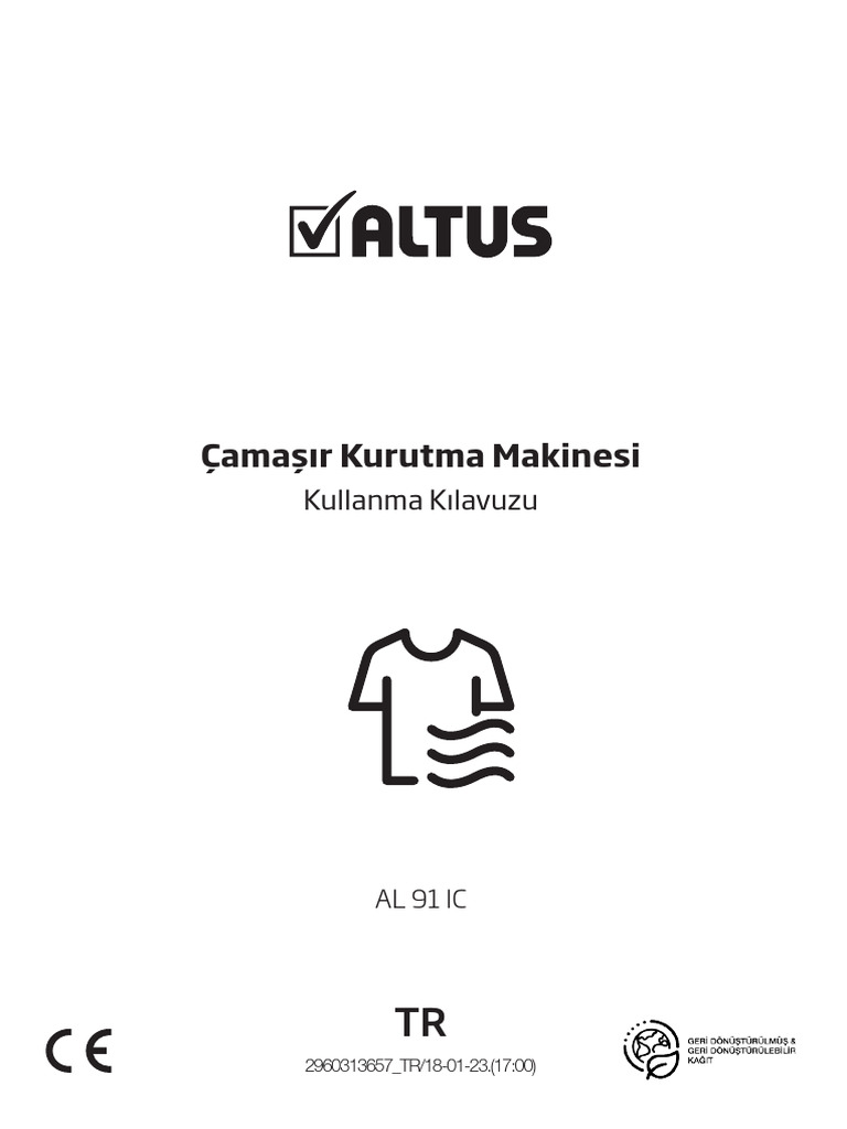 ALTUS AL 91 IC Manual | PDF