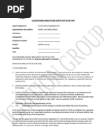 Appointment Letter. Health and Safety Representative | PDF