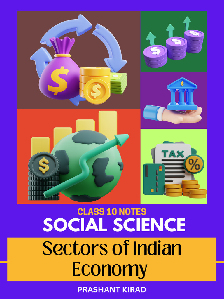 Class 10 Notes on Indian Economy Sectors | PDF | Underemployment ...