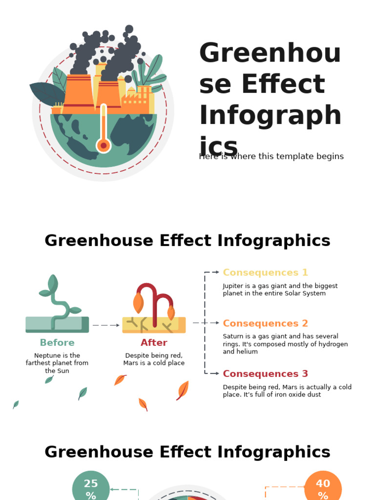 Greenhouse Effect Infographics by Slidesgo | PDF | Planets | Solar System