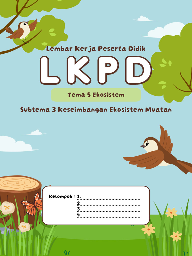 LKPD Ipa KLS V | PDF | Seni & Disiplin Bahasa