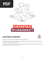 CatapultInstructions 2 | PDF | Equipment | Tools