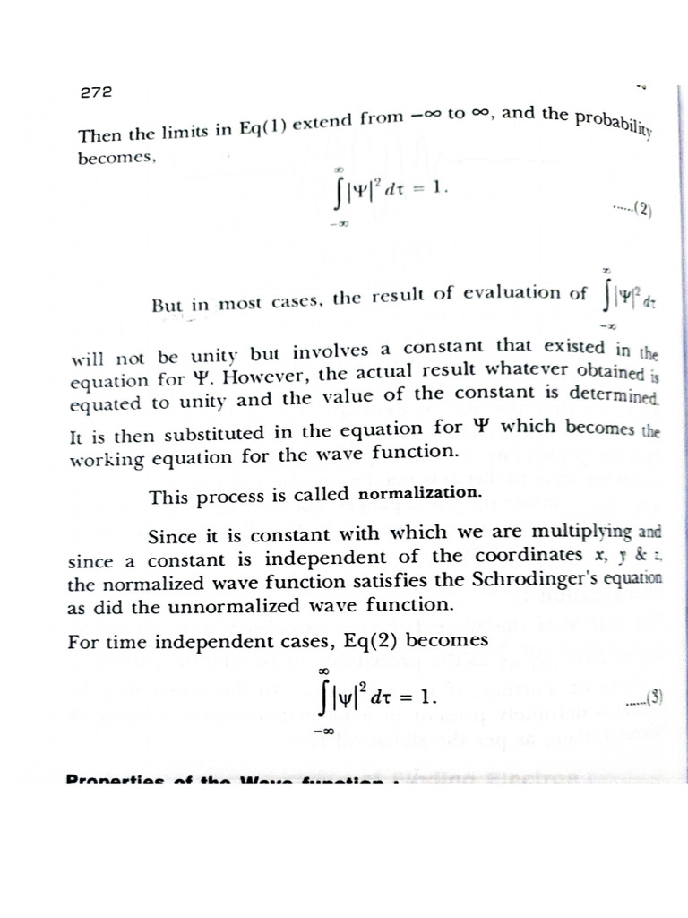 Physical Significance of Wave Function | PDF