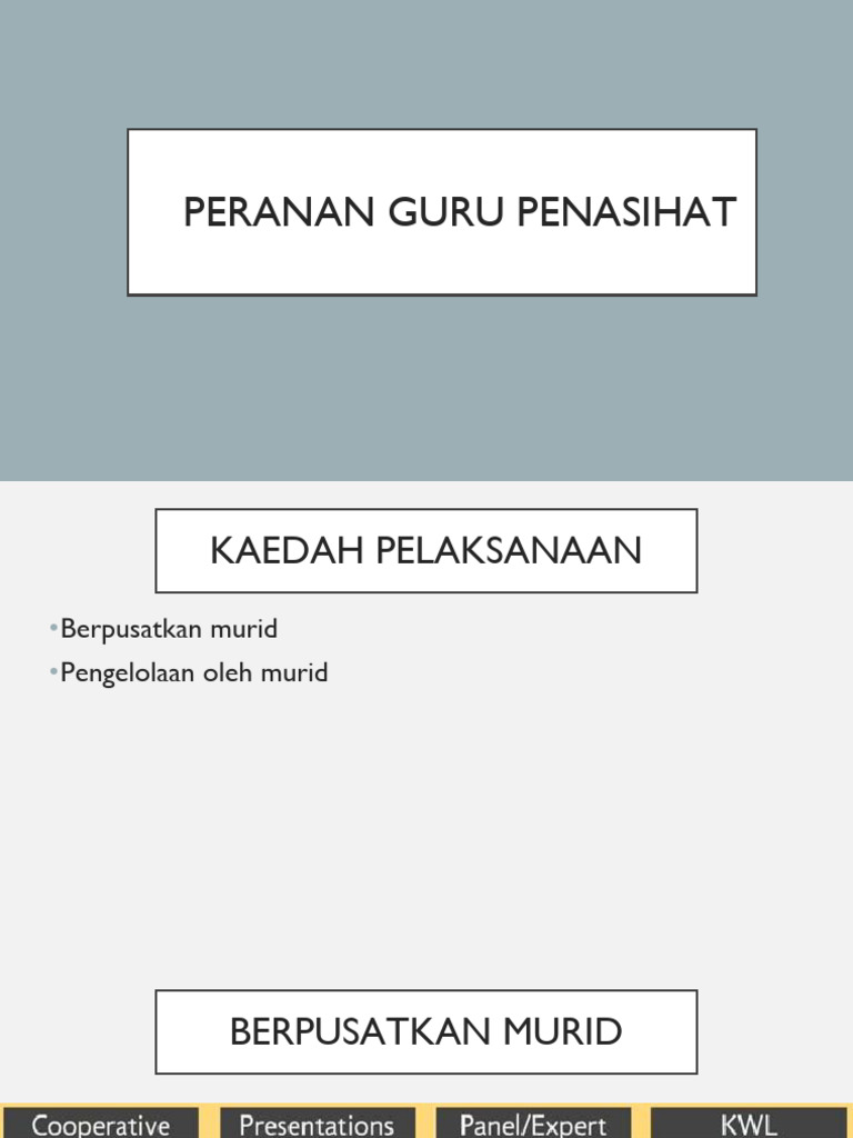 Peranan Guru Penasihat | PDF