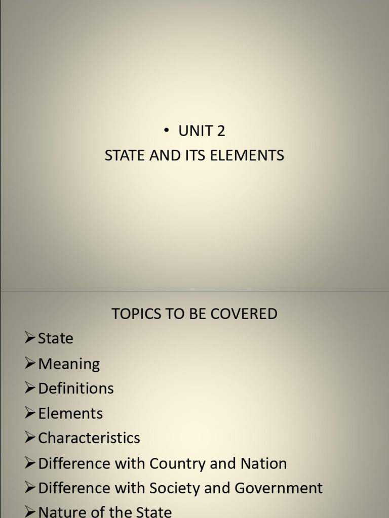 79ppt The State and Elements | PDF | Ancient Rome | Ancient Greece