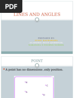 Angles Formed by Intersecting Lines | PDF