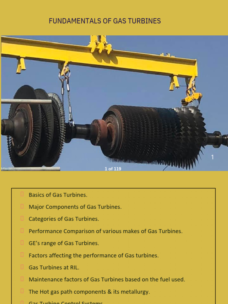 Fundamentals of Gas Turbines | PDF | Gas Turbine | Turbine