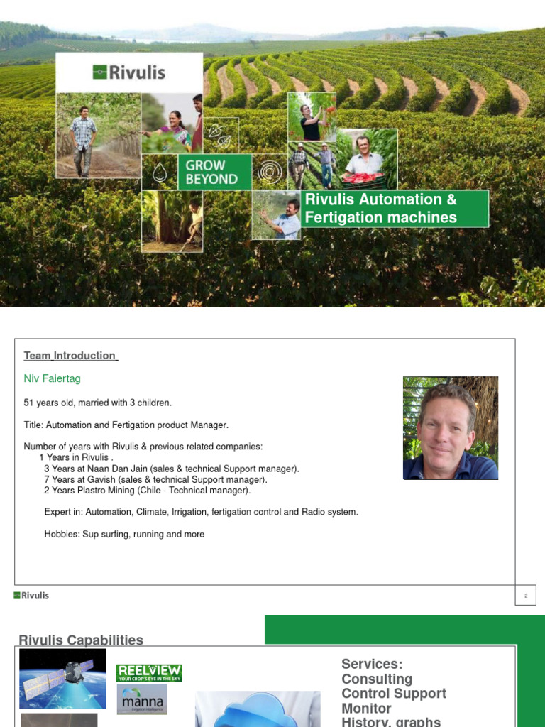 Precision Irrigation Solutions | PDF | Valve | Flow Measurement