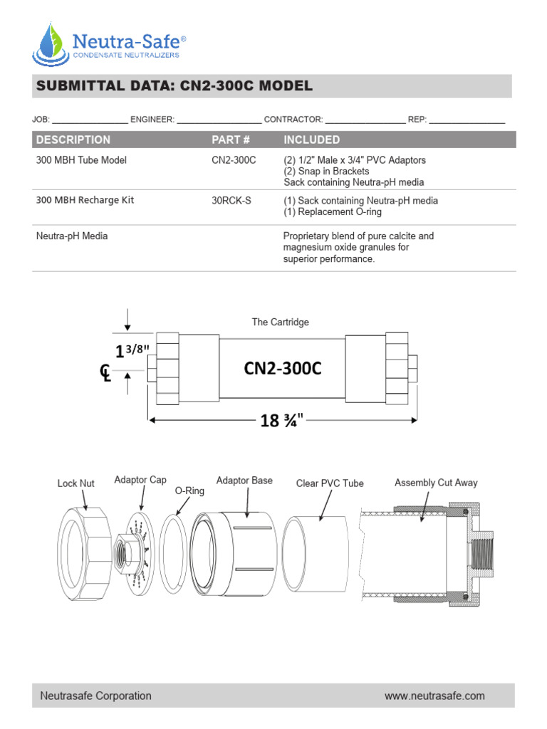 CN2 300C Submittal 7 2020 | PDF