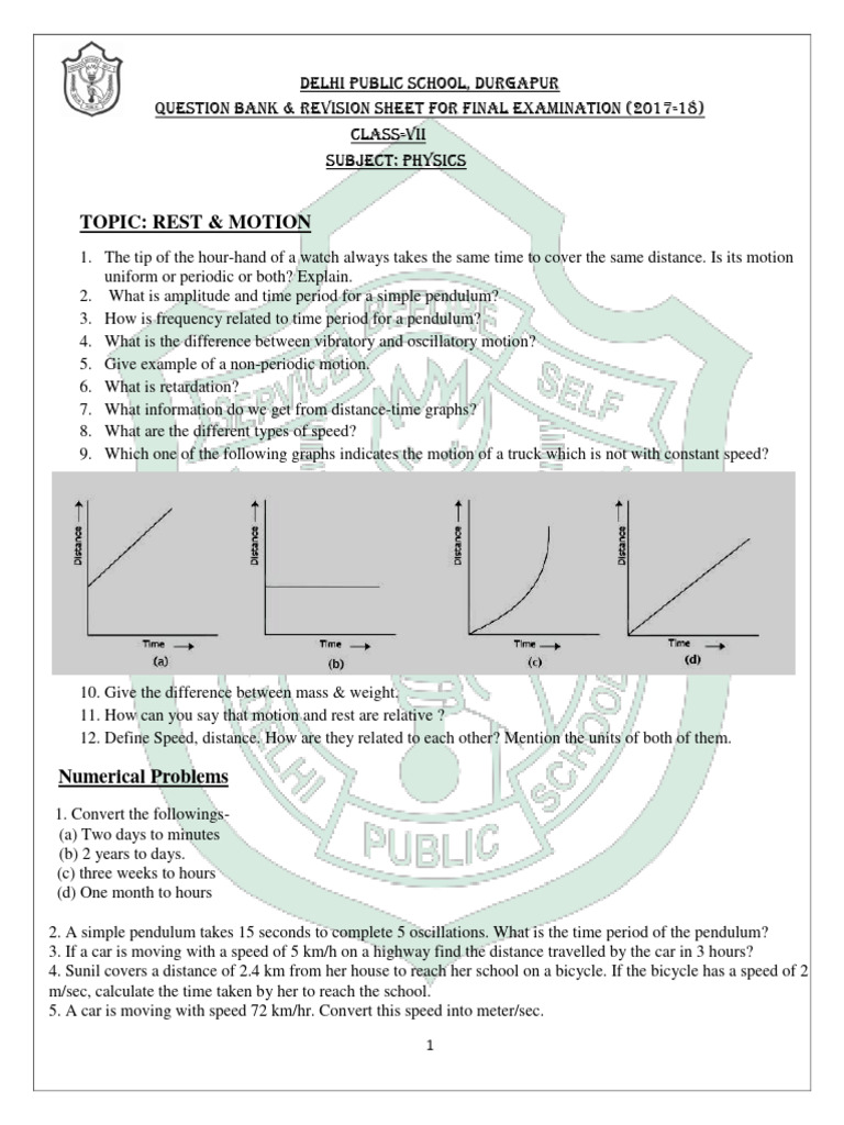 Class VII QB Physics Final Exam 17 18 | PDF | Mirror | Electromagnetic ...