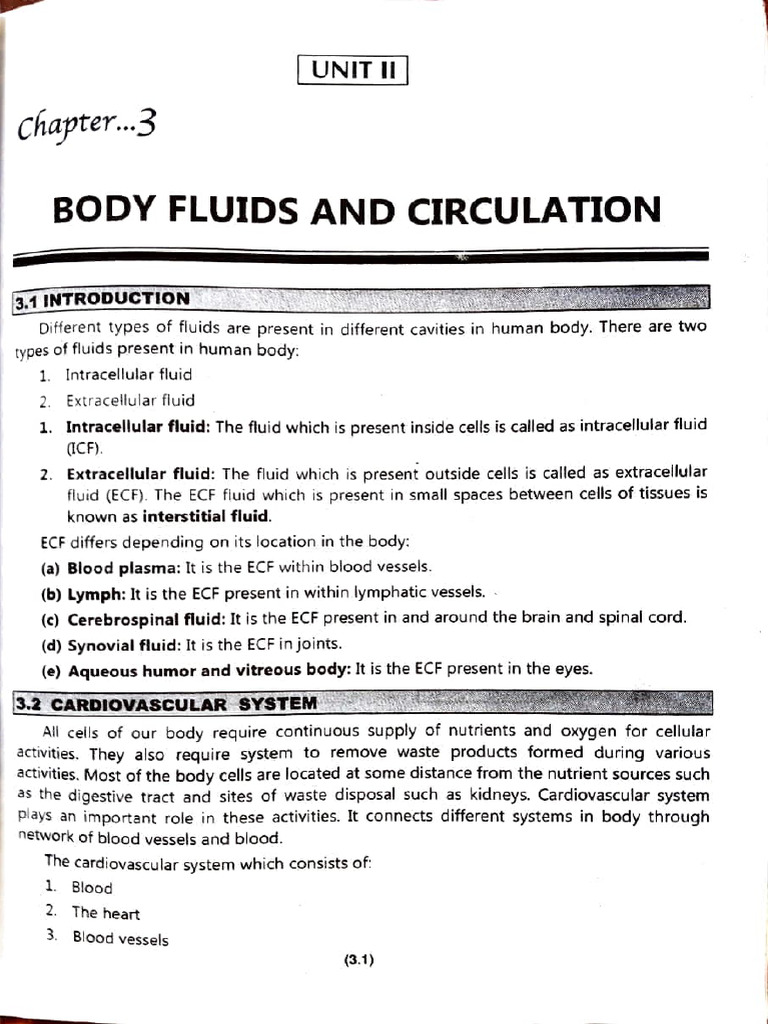 Body Fluids and Circulation | PDF | Lymphatic System | Blood Type