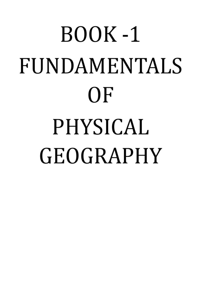 2024 Geography Study Material Class Xi | PDF | Plate Tectonics | Volcano