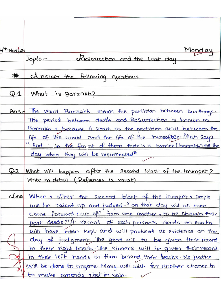 Resurrection and The Last Day | PDF