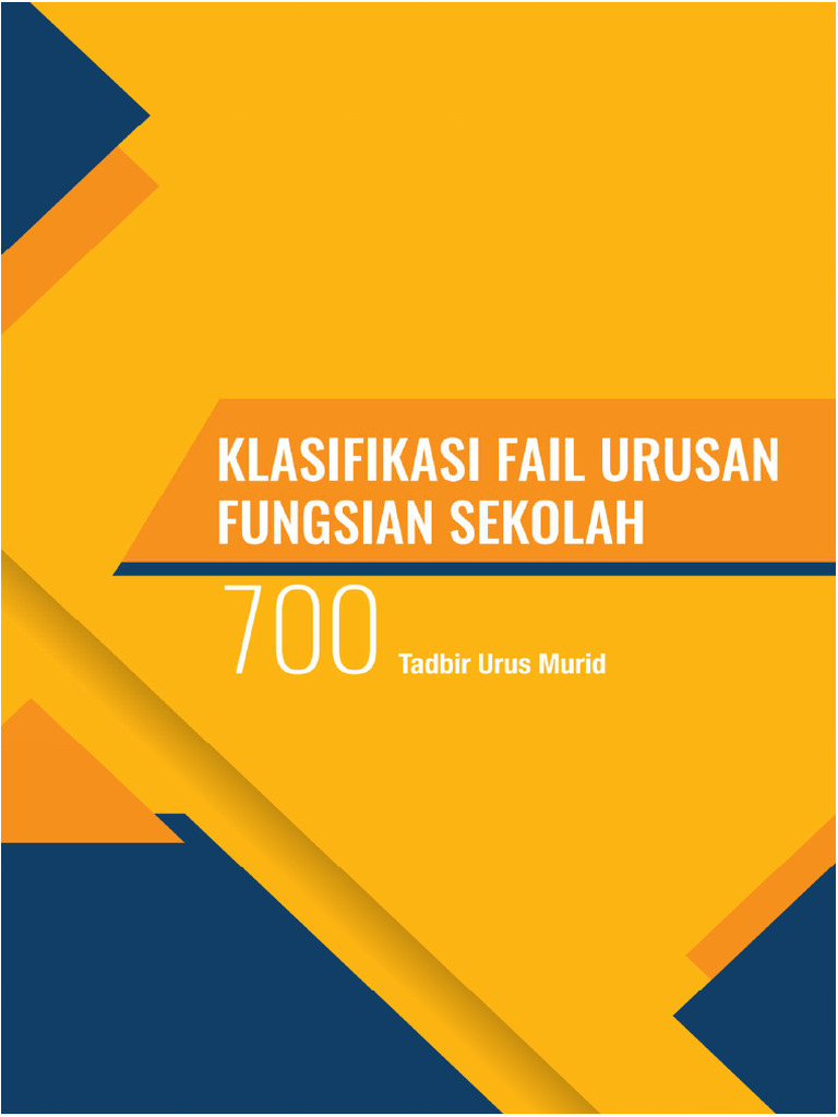 Klasifikasi Fail Tadbir Urus HEM | PDF