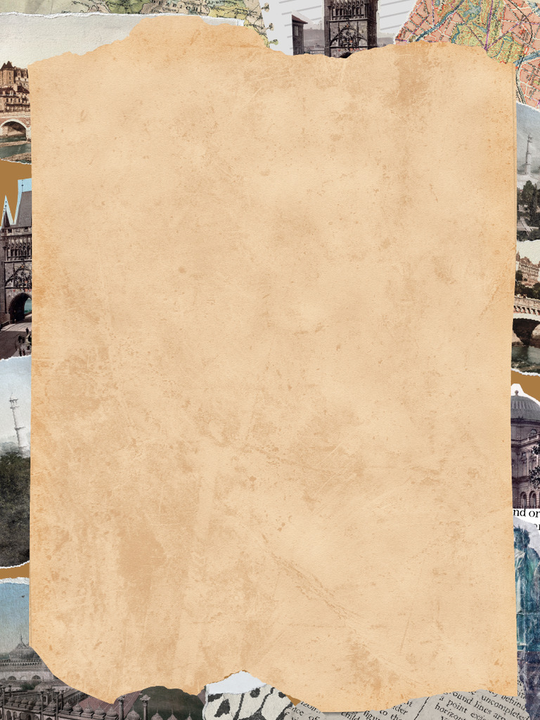 Brown Cream Creative Scrapbook Thank You Letter | PDF