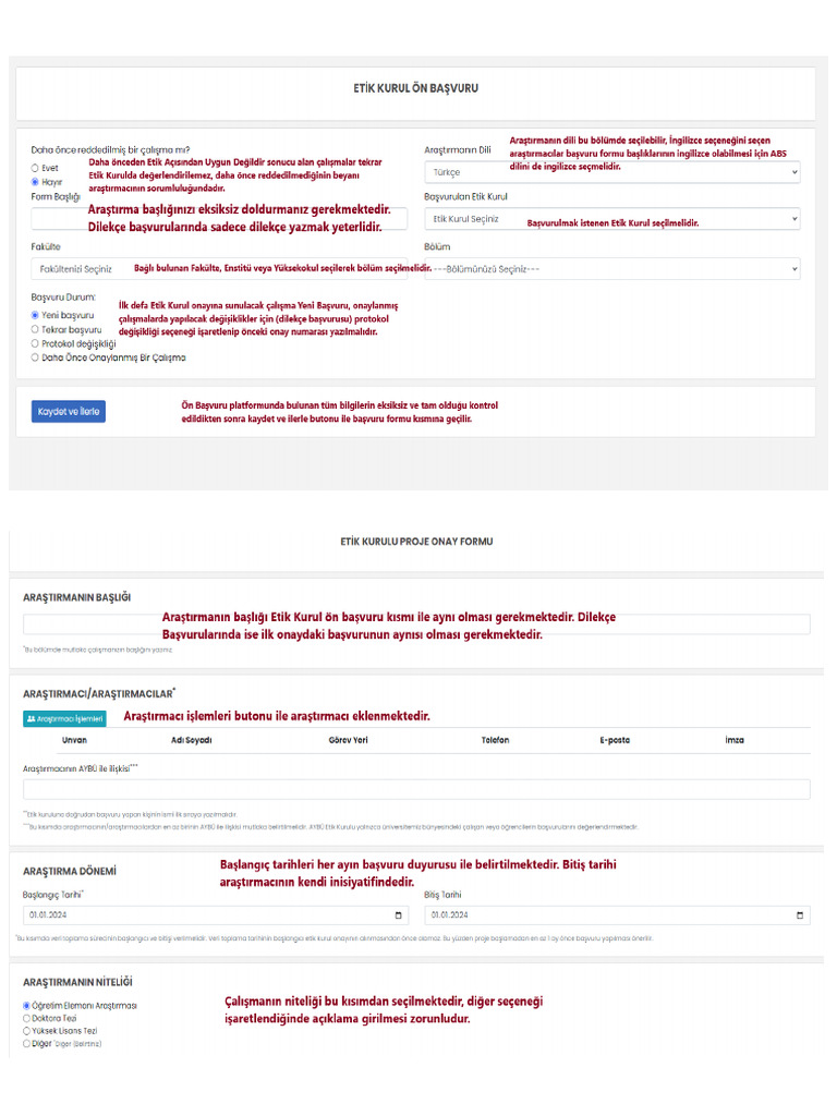 Etik Kurul Onayı Zart Zurt | PDF