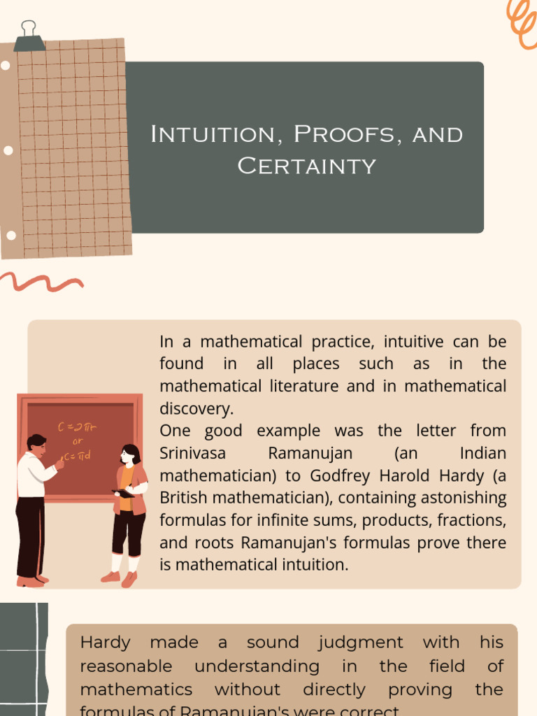 Proofs Intuition and Certainty | PDF | Mathematical Proof | Mathematics
