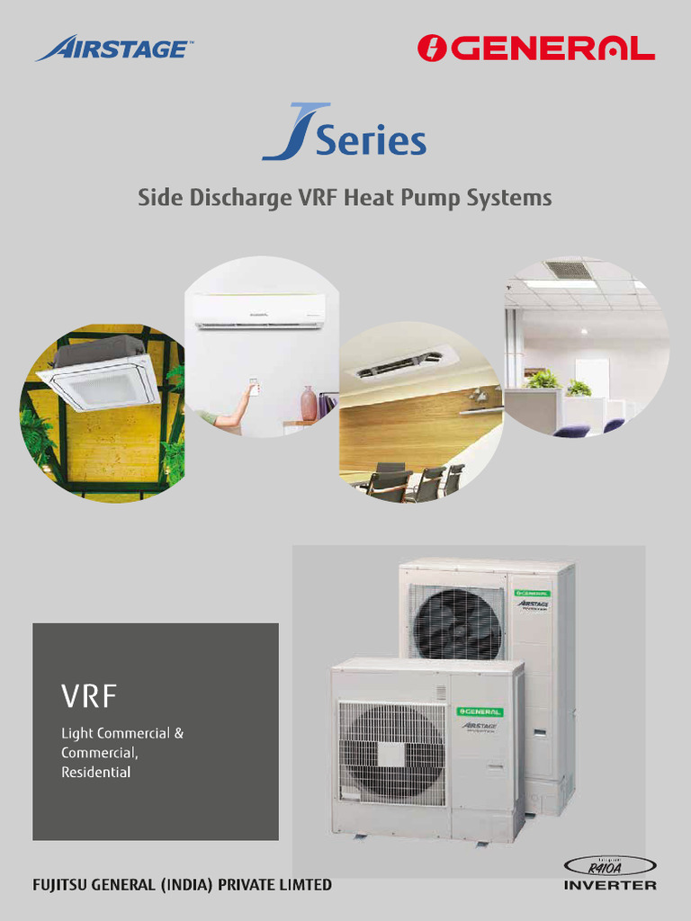 General VRF Product Catalogue REV AW Low Res New 18 04 23 | PDF | Air ...
