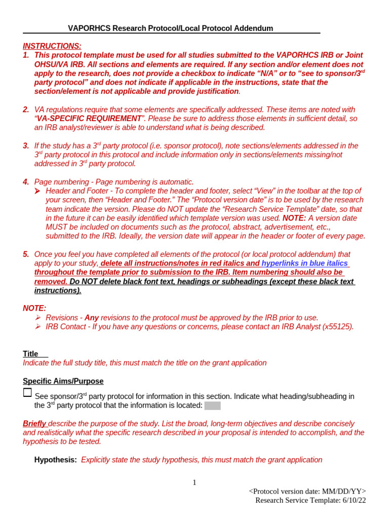 Sample Research Protocol | PDF | Information Security | Informed Consent
