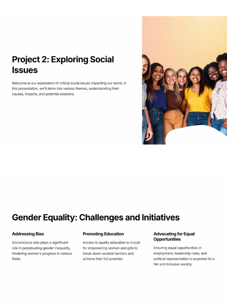 Project 2 Exploring Social Issues | PDF
