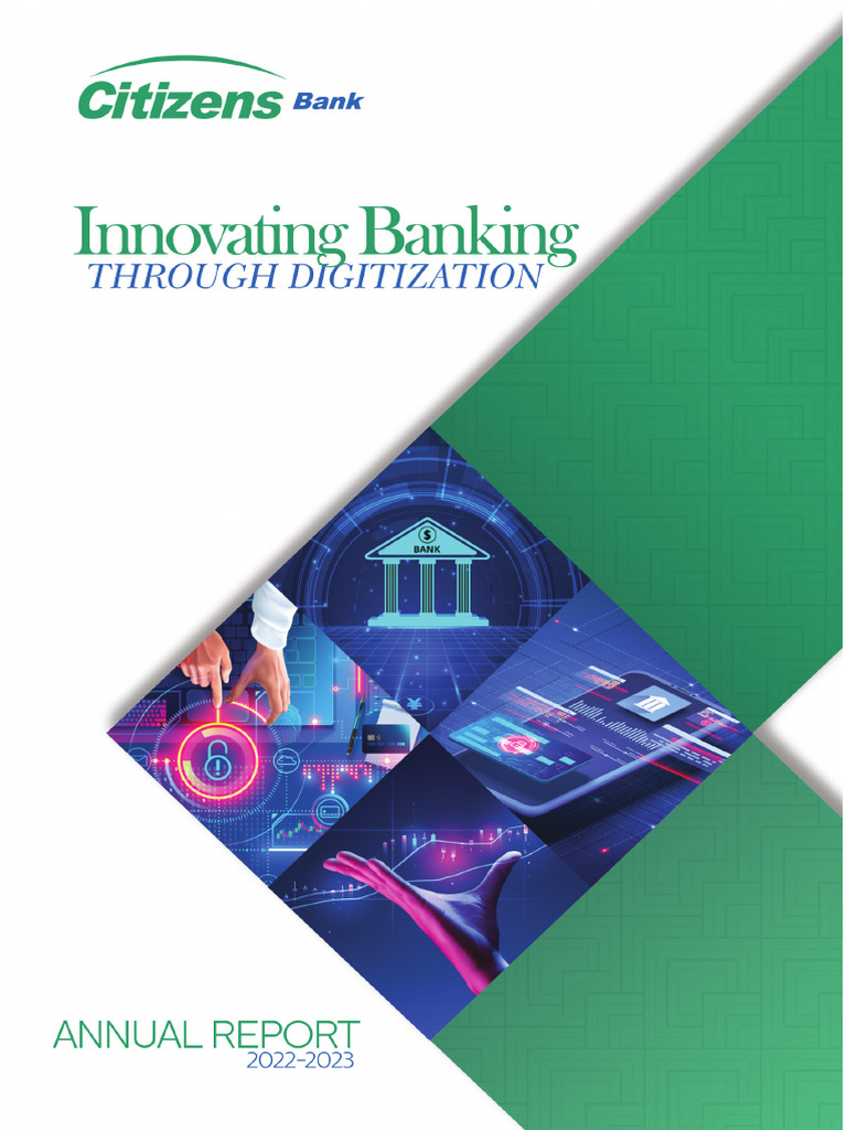 FINAL Citizens Bank Annual Report 2022-23 Final | PDF | Transaction Account | Banks