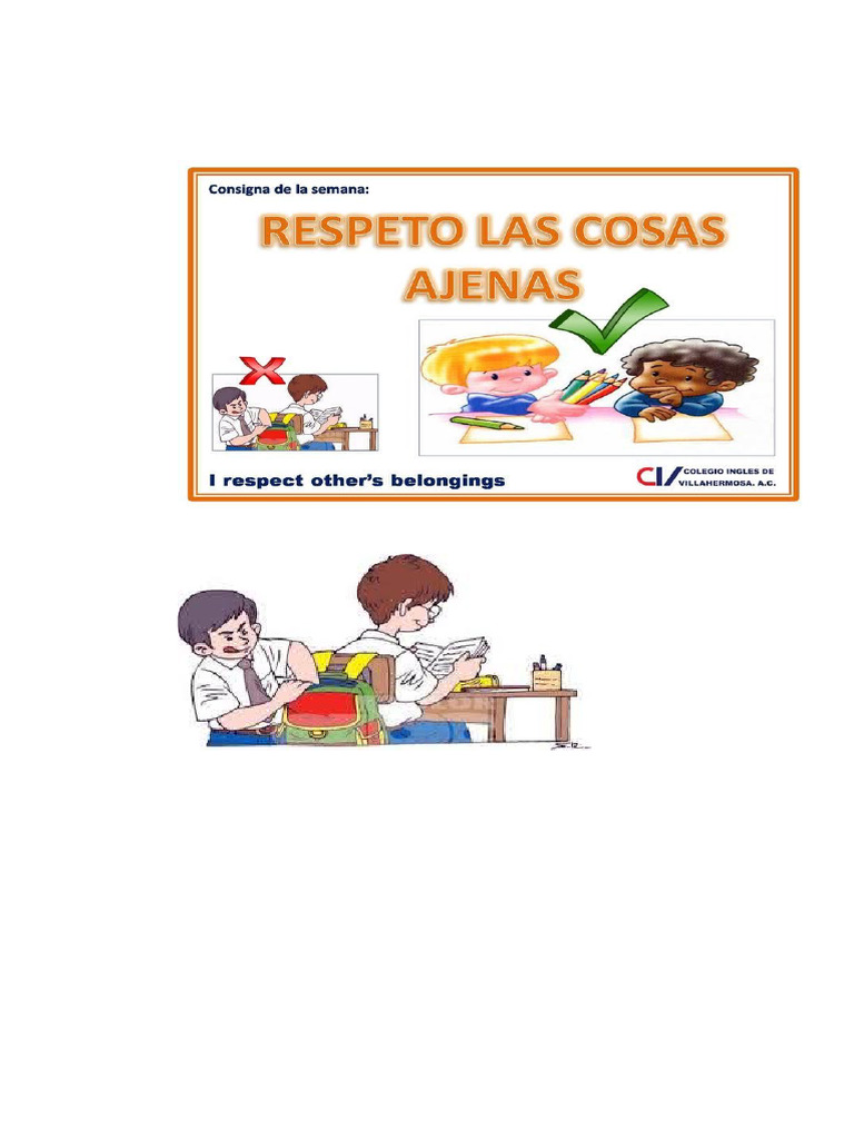 No Tomar Cosas Ajenas | PDF