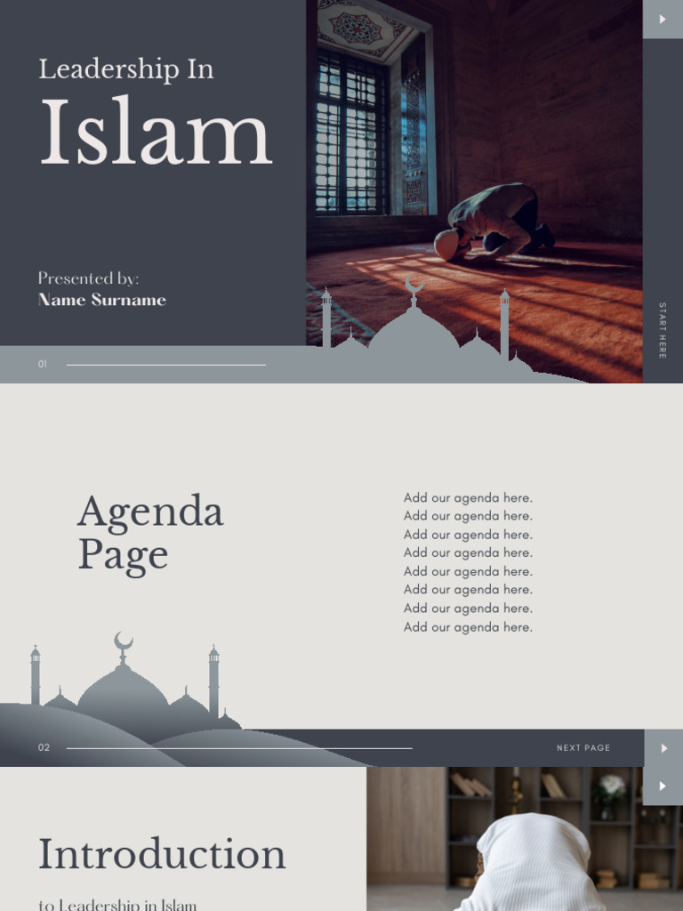 Leadership in Islam Slides | PDF | Quran | Islam