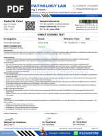 Dummy Report: 1 2 3 4 5 6 7 8 9::::: 4 0 | PDF | Serology | Medical ...