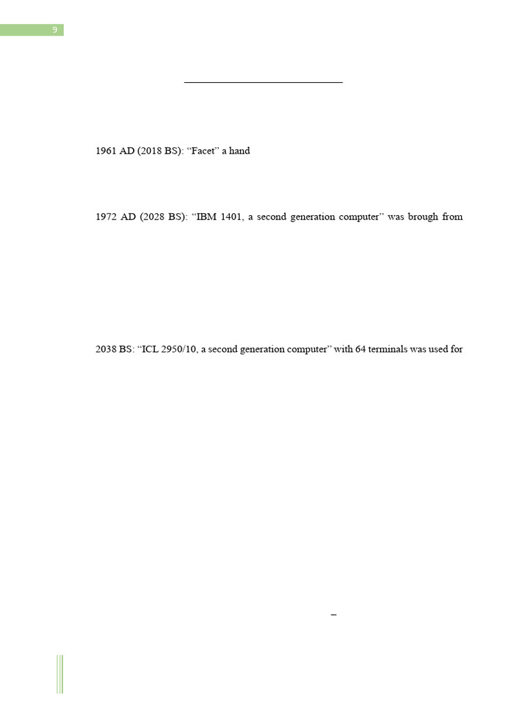 History of Computer in Nepal | PDF | Nepal | Information And ...