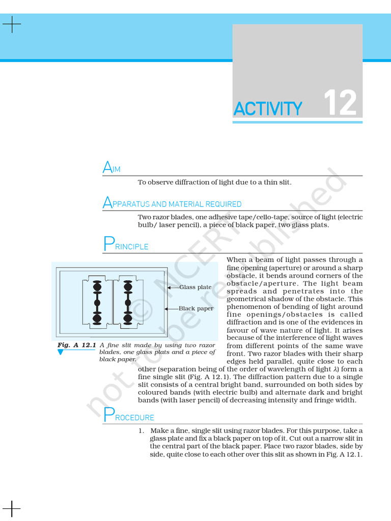 Act 5 | PDF | Diffraction | Physical Sciences