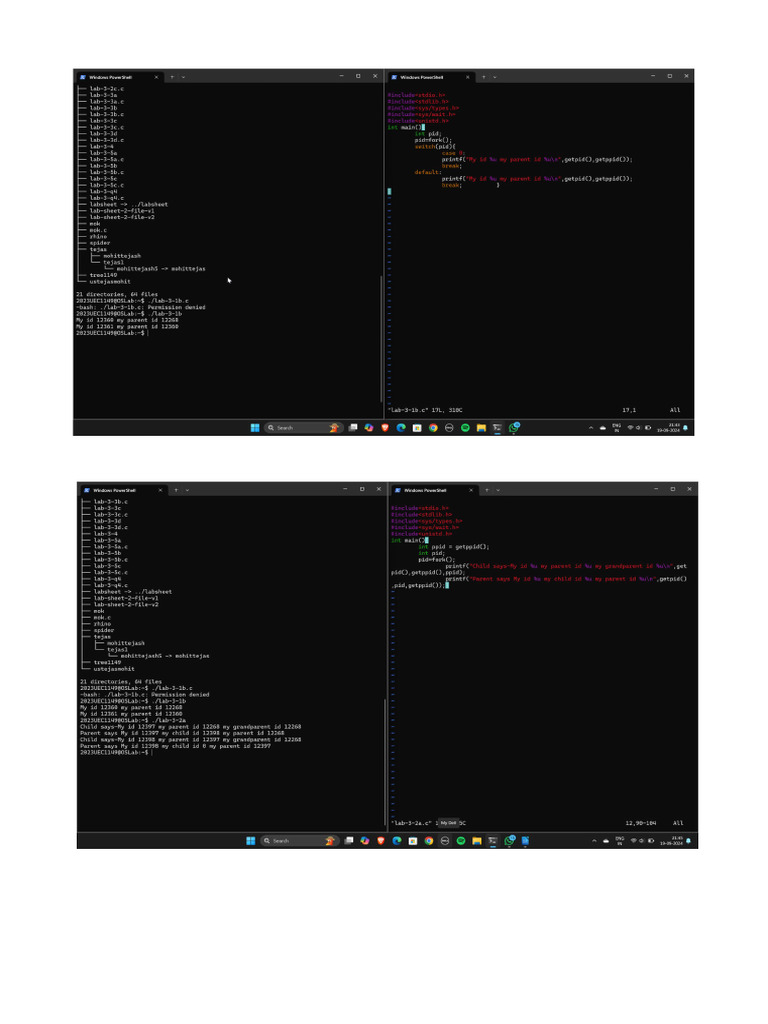 Oslab Labsheet 3 Ans | PDF