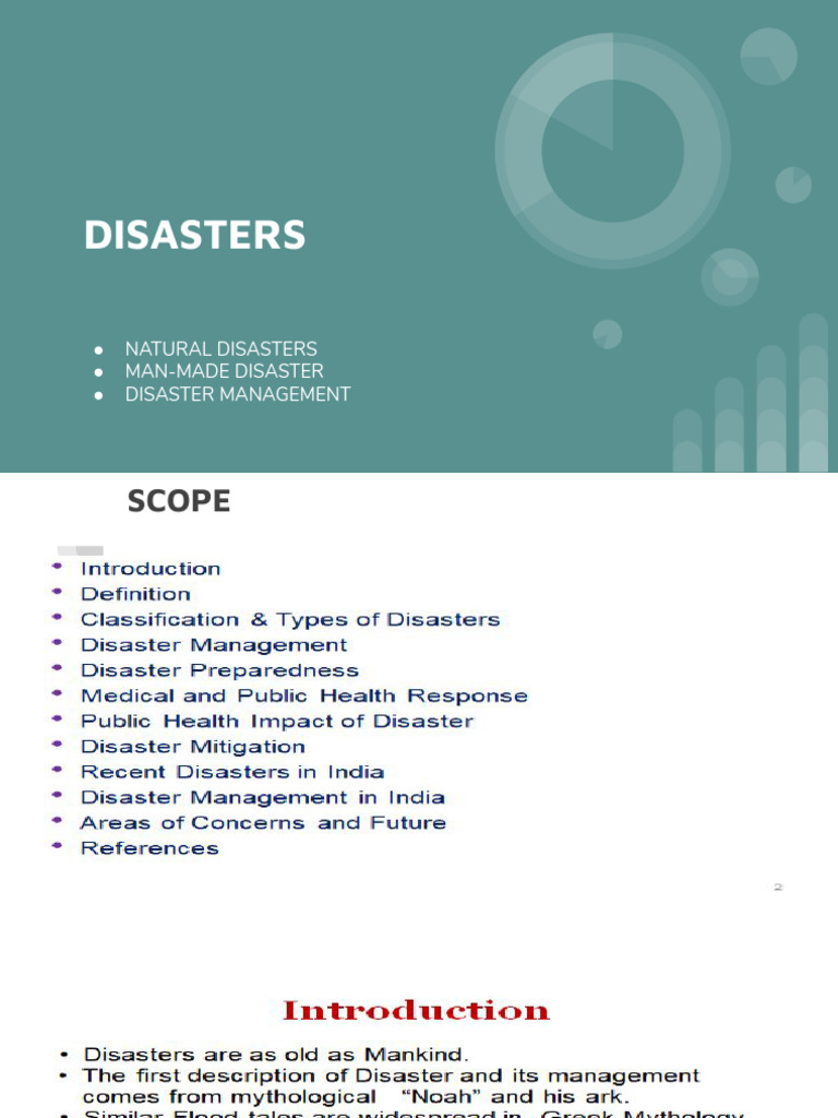 Caie 5 - Disasters | PDF