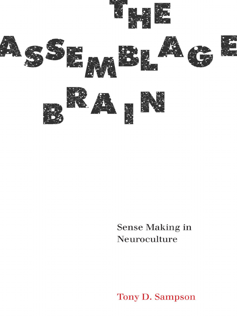The Assemblage Brain Sense Making in Neuroculture 1517901162 ...