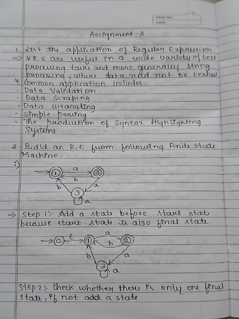 Toc Assignment 2 | PDF