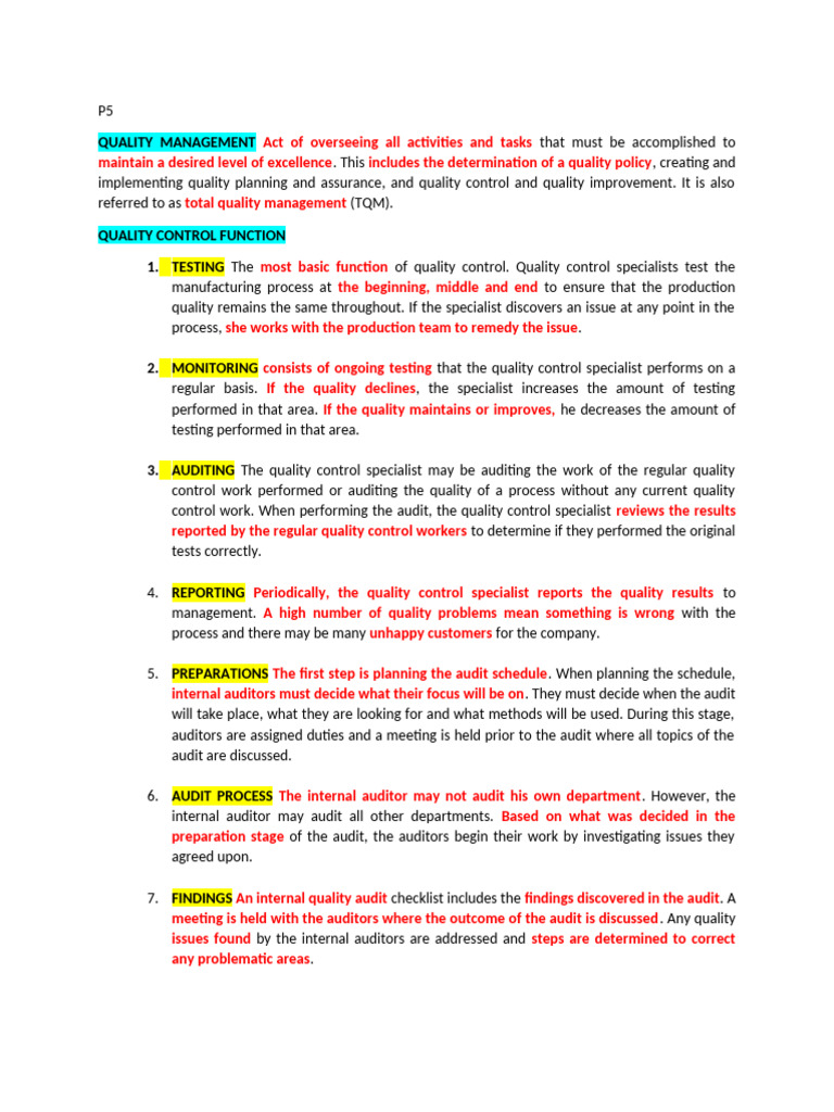 Omt 2ND Year | PDF | Audit | Internal Audit