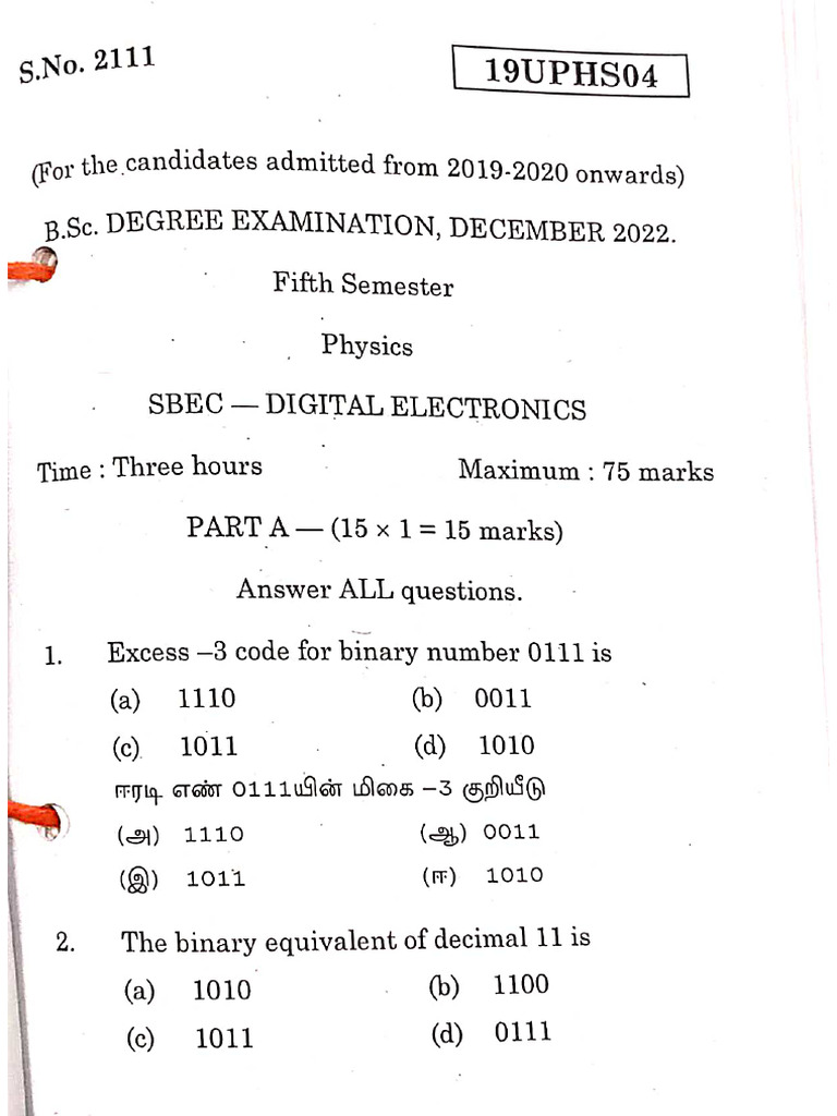 Digital Electronics | PDF