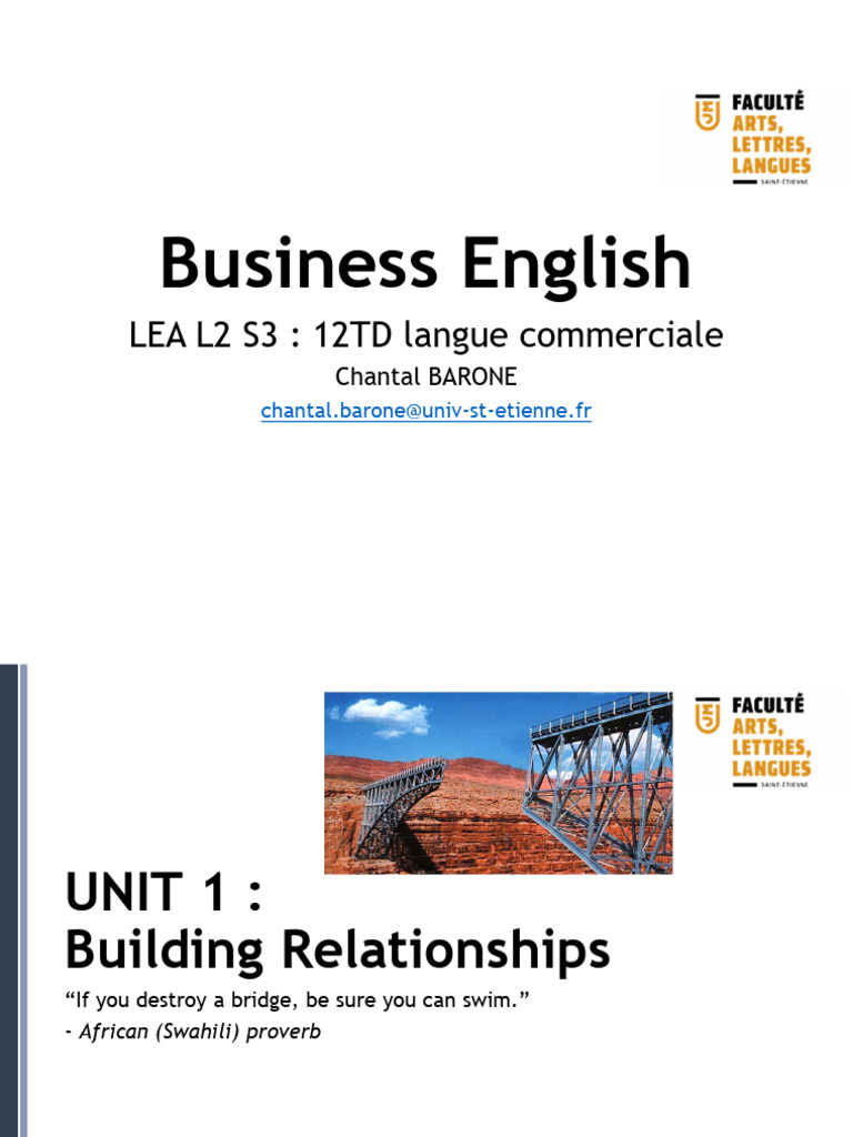Building Strong Business Relationships | PDF | Partnership | Customer ...