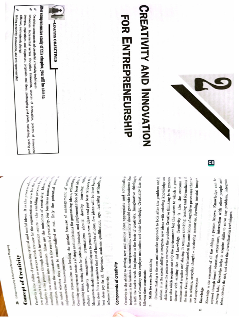 Entrepreneurship Chapter2 | PDF