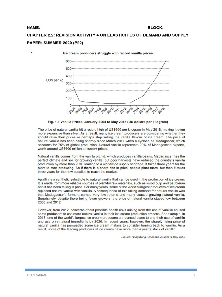 2024 Sample Answer For Data Response Winter 2022 (P22) | PDF ...