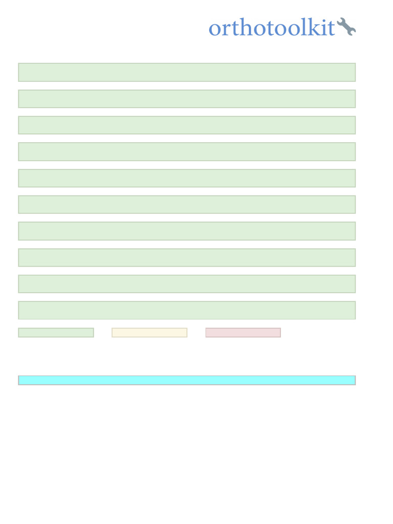 OrthoToolKit Pain Self Efficacy Questionnaire (PSEQ) Score Report | PDF ...