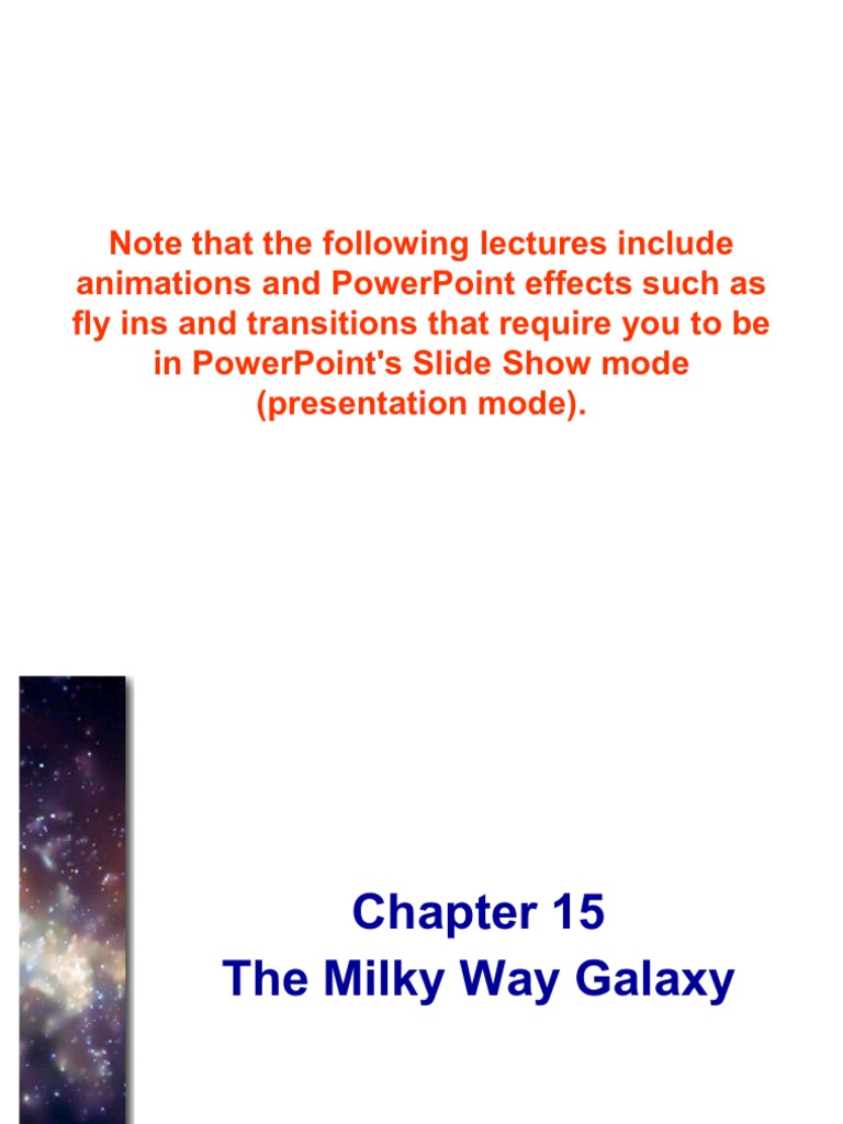 Shapley's Milky Way Measurements | PDF | Milky Way | Stars