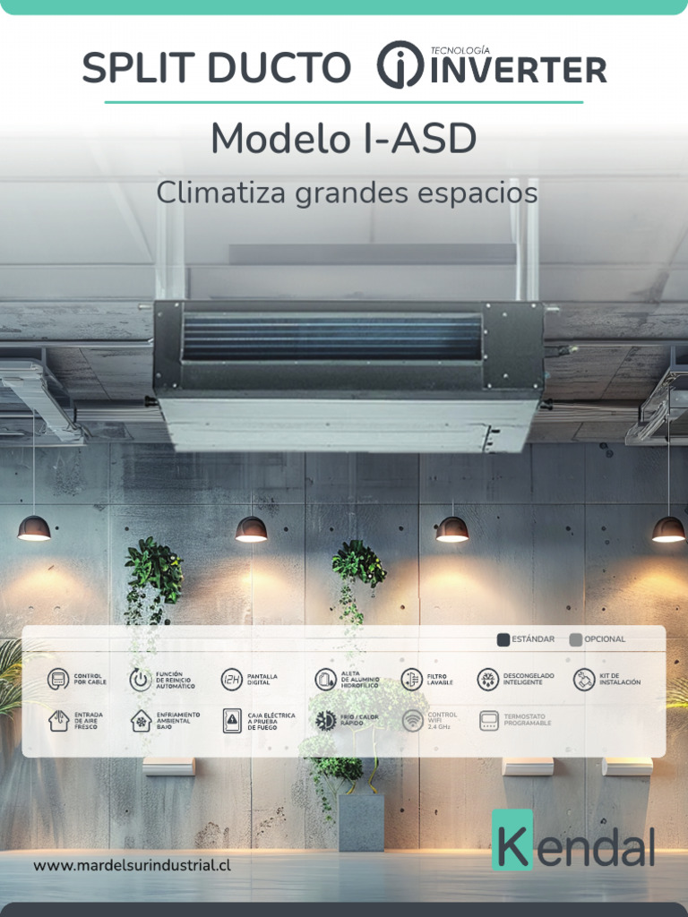 Split Ducto Inverter 2025 MDS Industrial | PDF