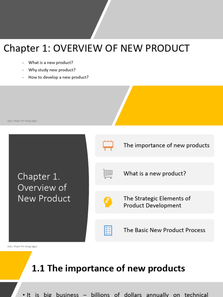New Product Development - Chap 1 - Slides | PDF | New Product ...