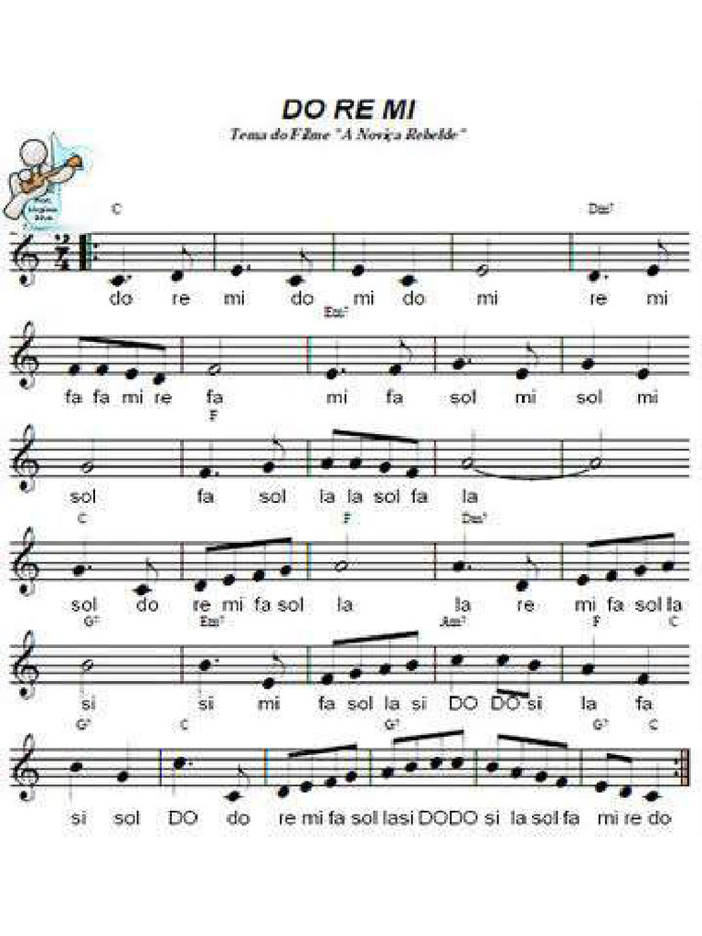 DO RE MI c notas | PDF