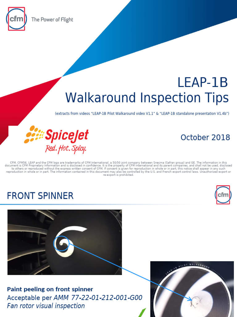 Leap 1b Walkaround Overview | PDF | Propulsion | Engines