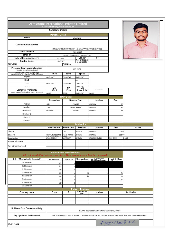 Aravind Chemical | PDF